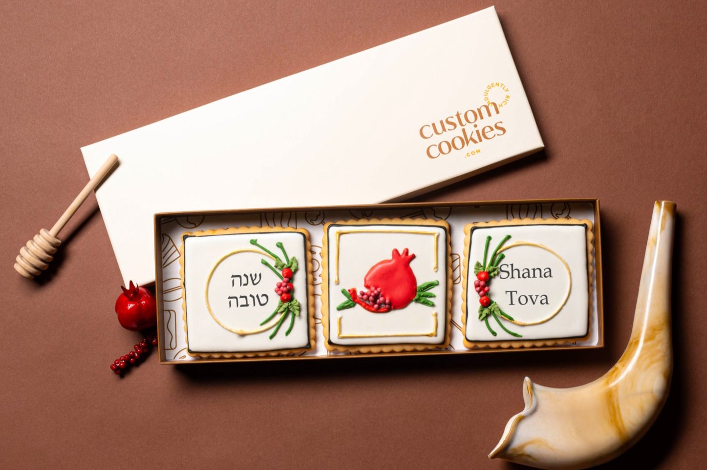 Rosh Hashanah Signature Gift box – CustomCookies.com